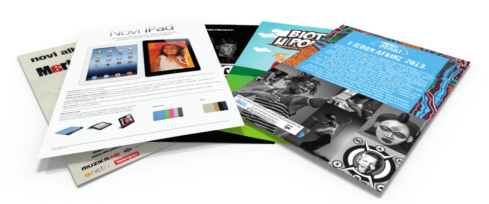 tisak plakata • MGM studio Novel • A3 od 180kn+pdv za 50kom